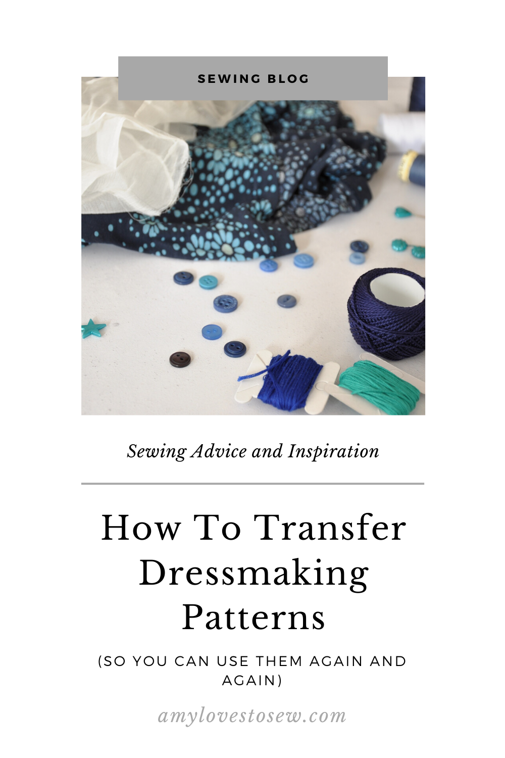 Transfer patterns 2 – Amy Loves to Sew